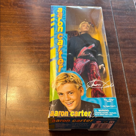 Toys | New In Box Vintage Aaron Carter Doll Play Along In Original Box ...